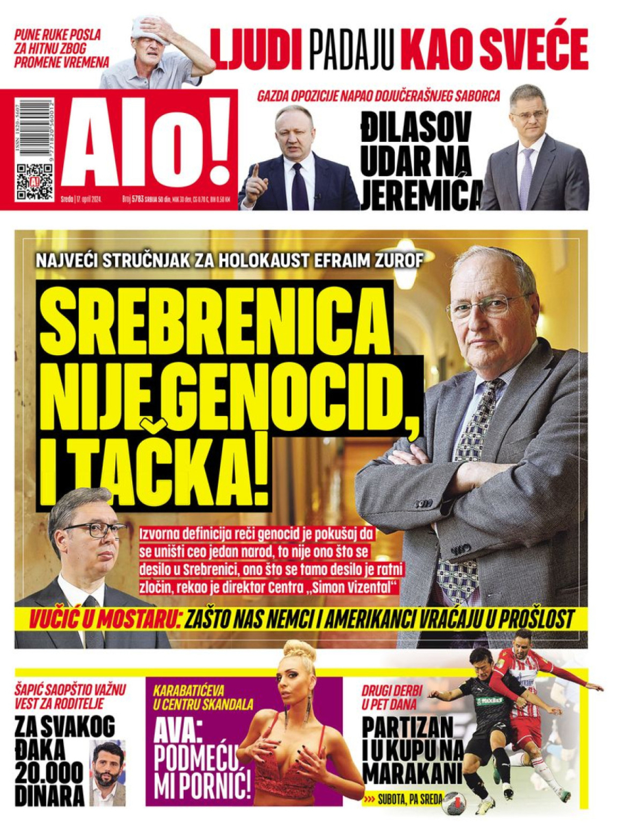 Novine: "Kako će izgledati Amerika posle predsedničkih izbora"; "Veliko ...