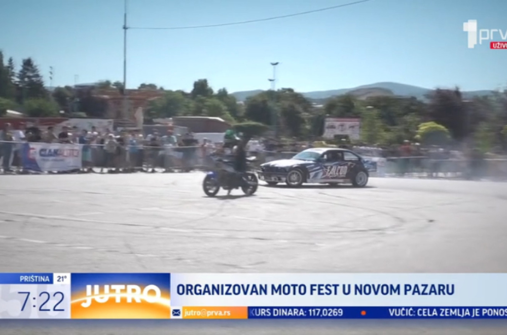 Ljubitelji motora iz čitavog regiona došli u Novi Pazar VIDEO - B92