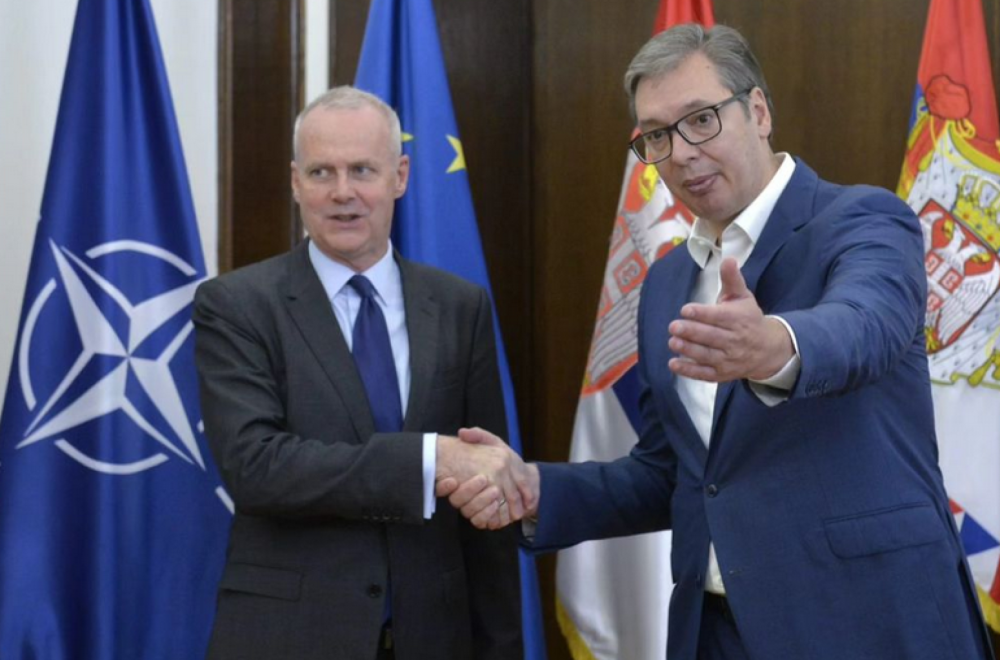 Vučić se sastao sa Borisom Rugeom: Istakao sam konstantan rizik od eskalacije tenzija na KiM ...