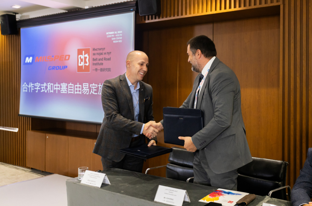 Milšped grupacija i Institut za Pojas i put za unapređenje logističkih ...