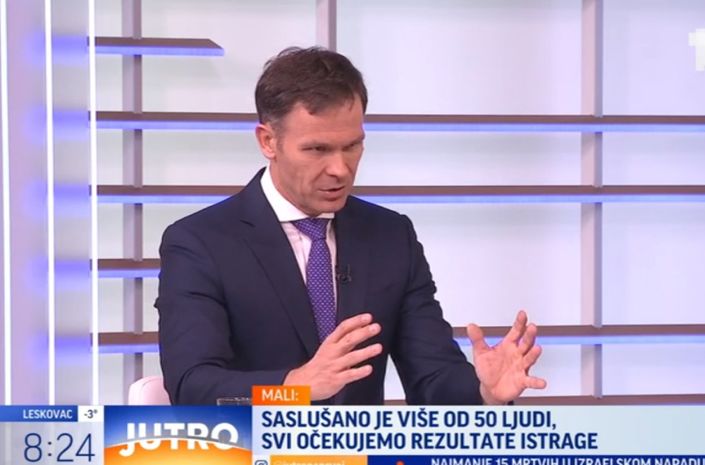 Siniša Mali za TV Prva: Građani Srbije, mogli ste da vidite šta je predsednik Srbije, a šta ...