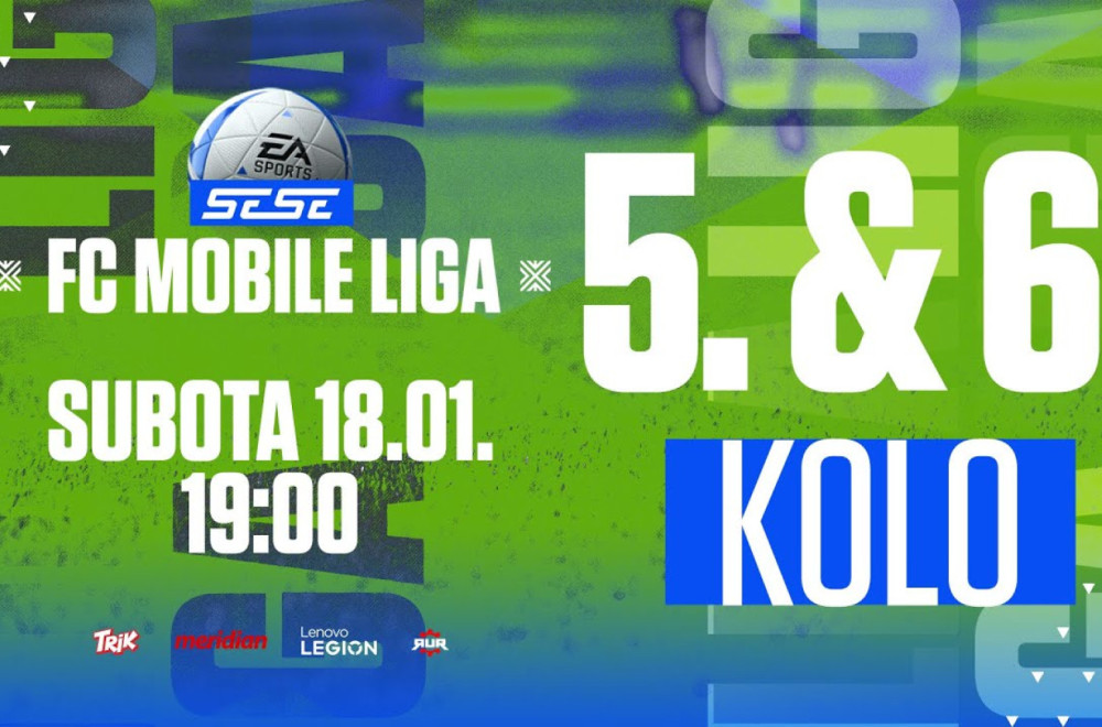 SESE FC Mobile Liga se nastavlja! Pratite 5. kolo 18.01. od 19:00! - B92
