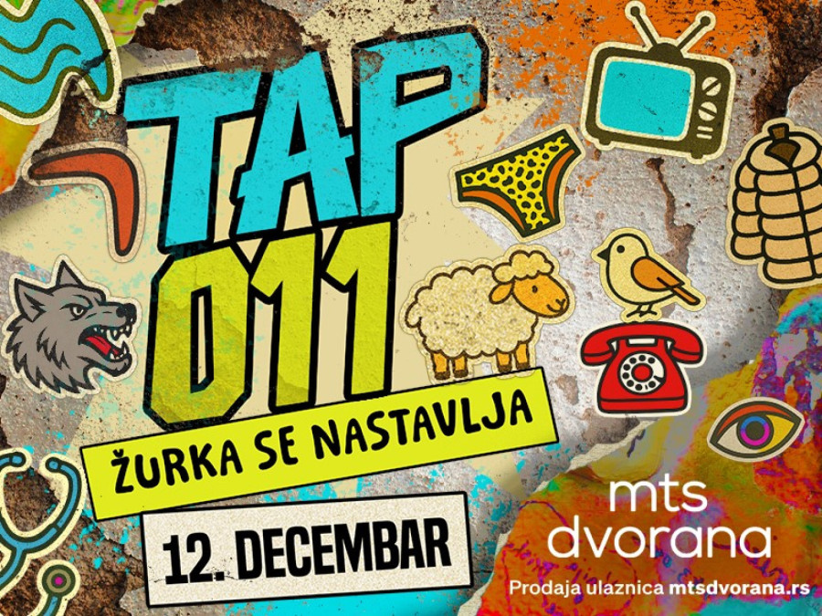 Pop legende 90-ih: Tap 011 ponovo u MTS Dvorani - B92