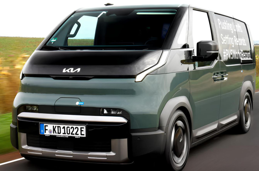 Kia PV5 Cargo postavio svetski rekord – prešao 693 km sa jednim punjenjem - B92