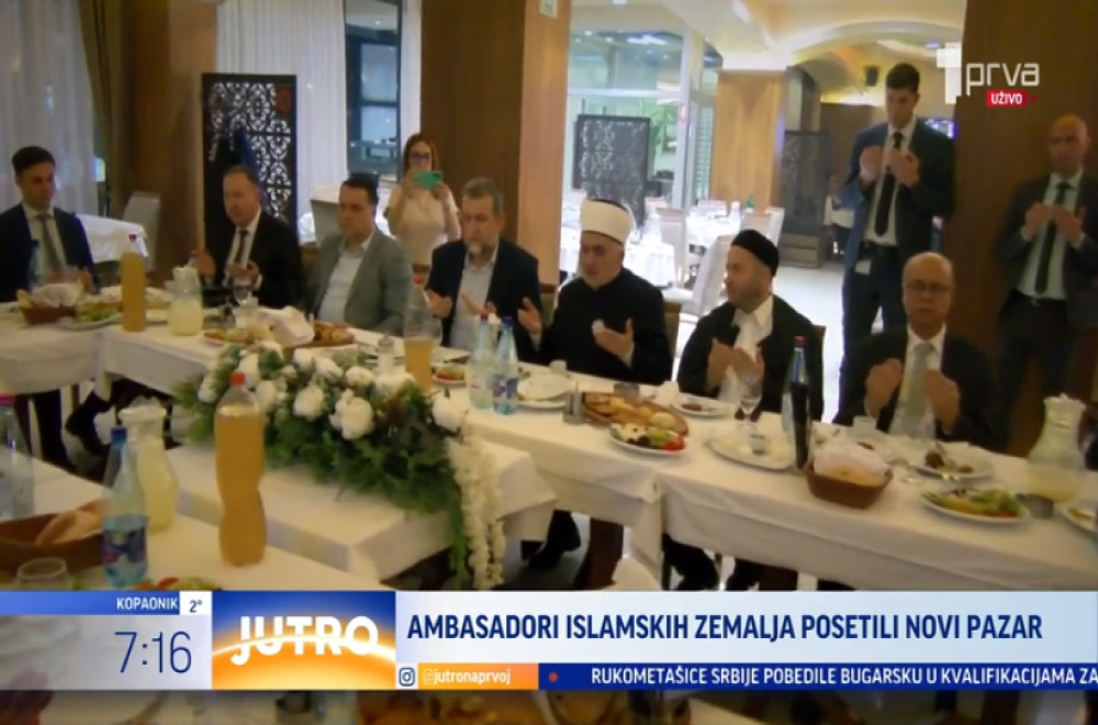 Ambasadori islamskih zemalja tradicionalno u Novom Pazaru - B92