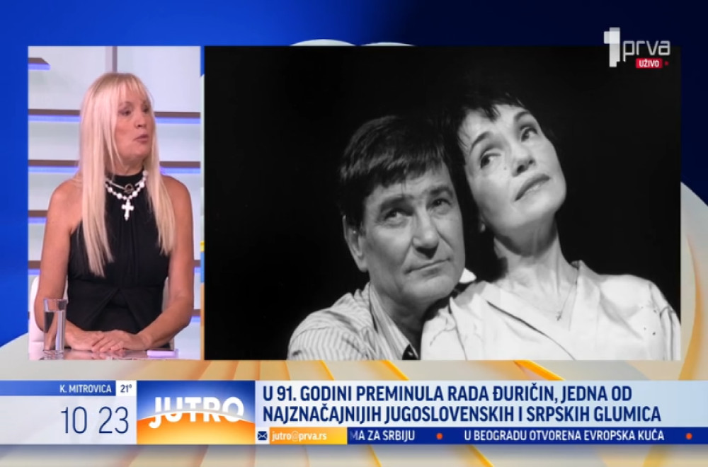 Vesna Jugović otkrila nepoznate detalje o Radi Đuričin - B92