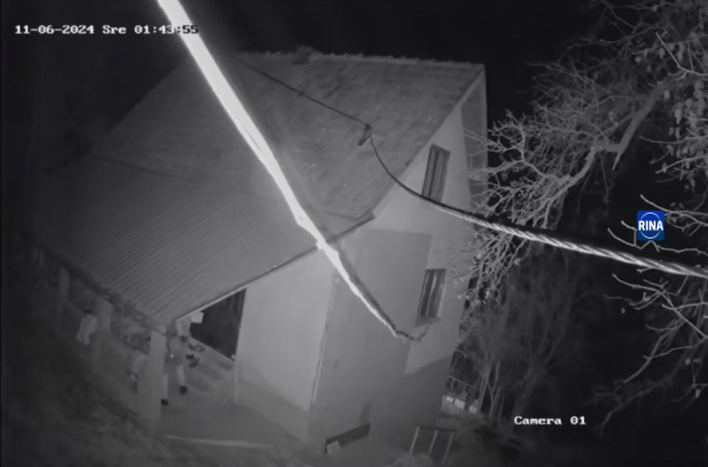 Jeziv snimak razbojnika - B92