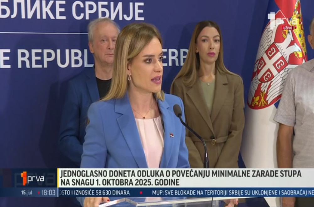 Povećan minimalac u Srbiji za 9,4 odsto - B92