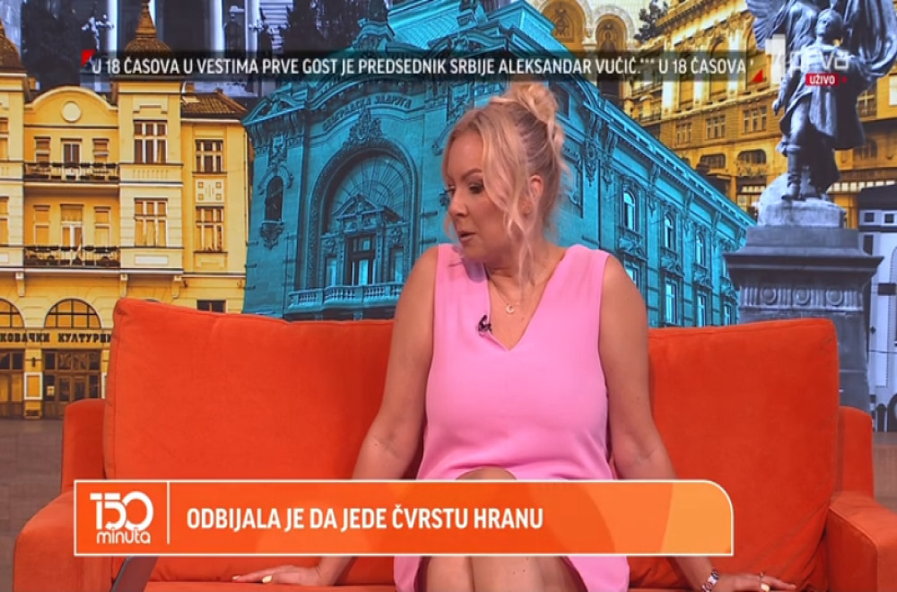 Ivana Selakov govori o poremećaju u ishrani svoje ćerke - B92