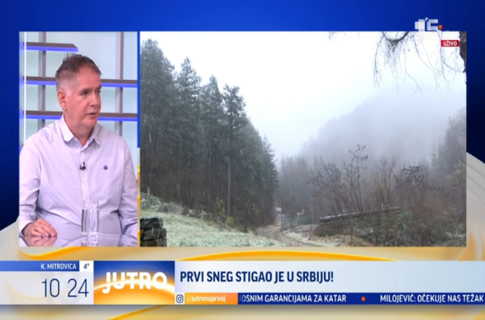 Meteorolog Ivan Ristić gost Jutra - B92