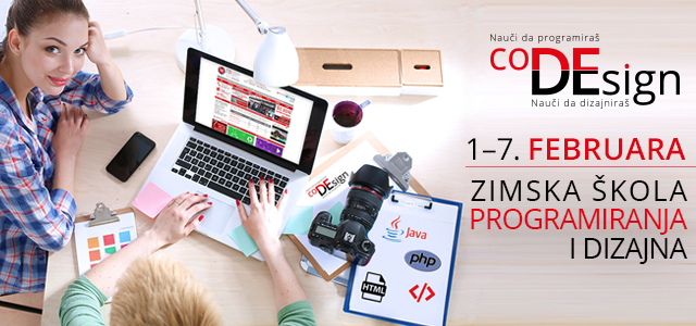 CoDEsign2016: Besplatna zimska škola programiranja i dizajna - B92