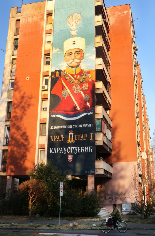 Novi Sad: Osvanuo mural povodom stogodišnjice FOTO - B92