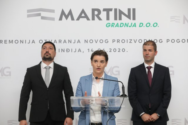 Otvoren novi pogon fabrike "Martini gradnja" - B92