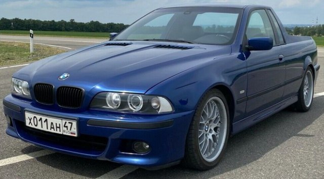Ruski BMW E39 pick-up FOTO - B92