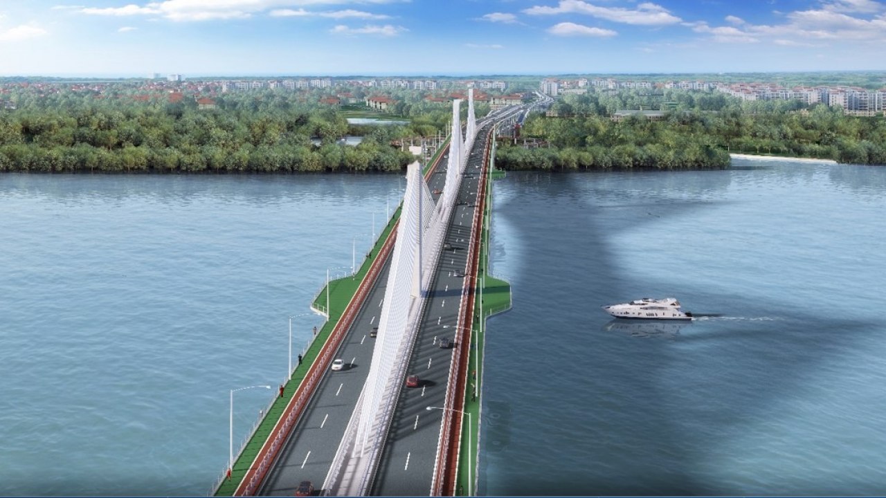 Pogledajte kako će izgledati novi most preko Dunava FOTO - Novi Sad - Ekonomija - B92 Lokal