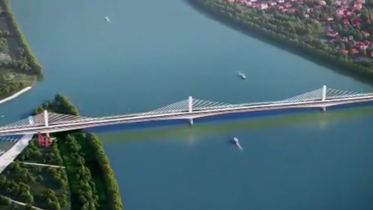 "Arhitektonski biser i moderni simbol Srpske Atine": Pogledajte kako će izgledati novi most ...