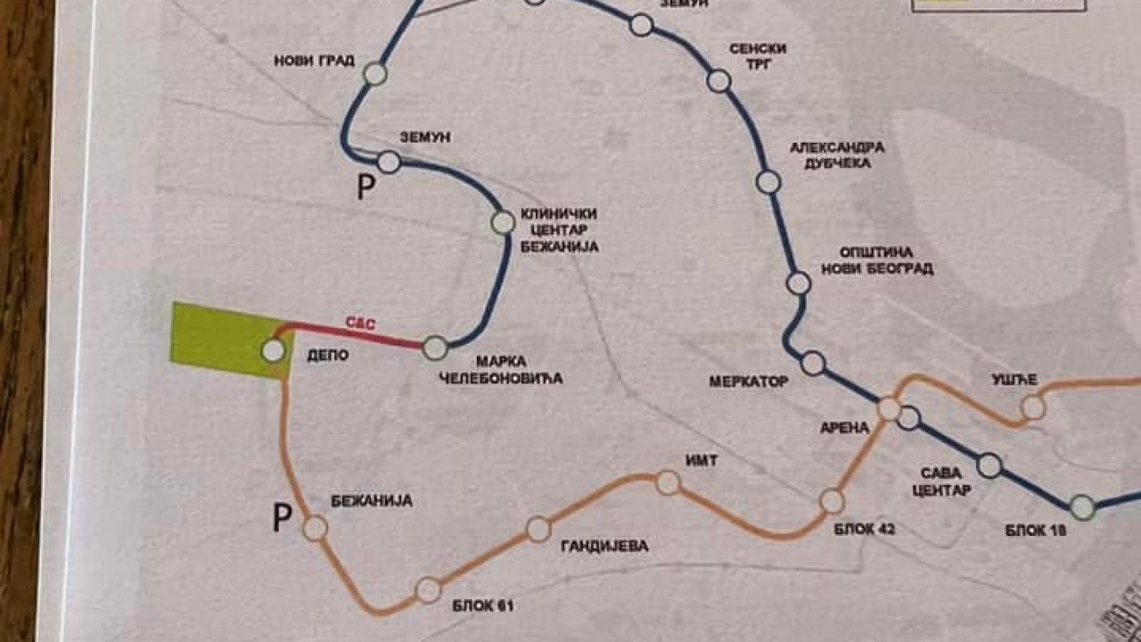 Razmatraju se predlozi za trasu linije 2 beogradskog metroa FOTO ...