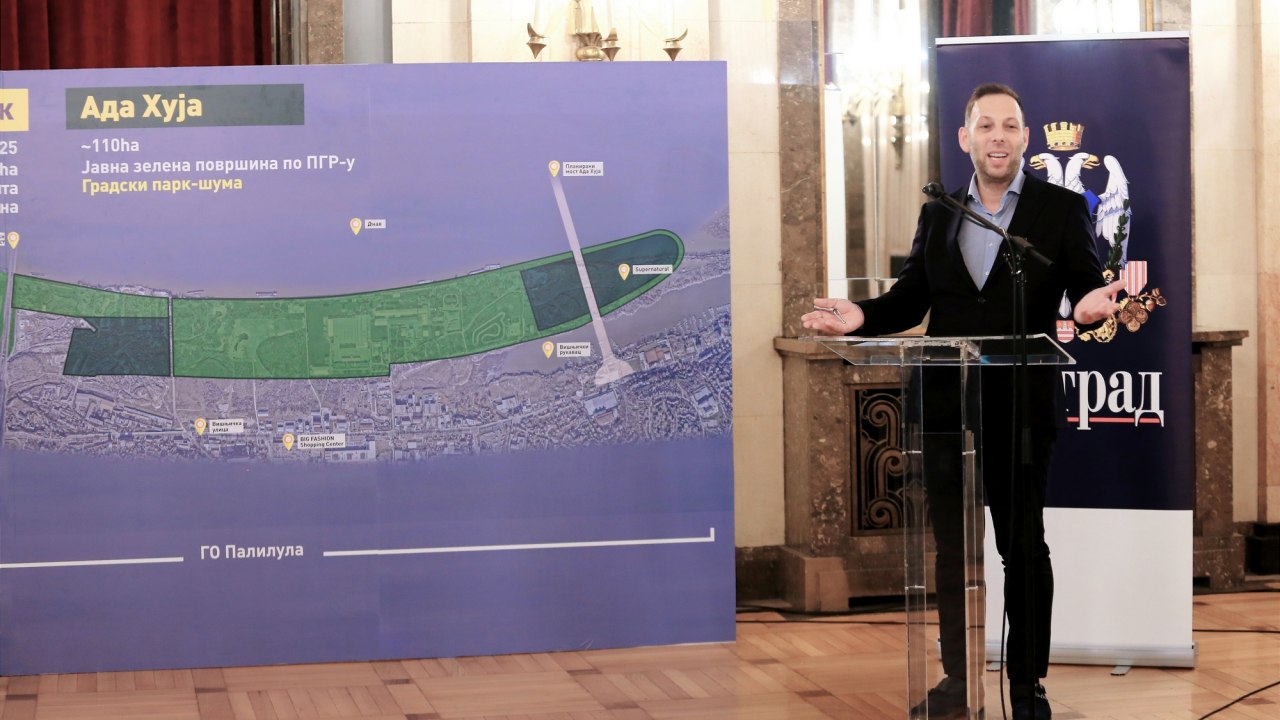 Ada Huja postaje urbana park-šuma - Beograd - Društvo - B92 Lokal