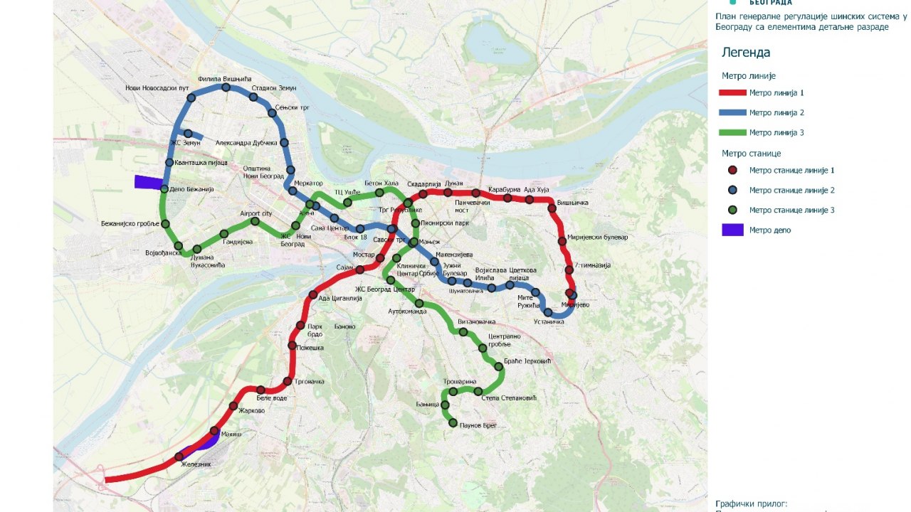 БЕОГРАД - Метро | BELGRADE - Metro system | PREP | Page 446 ...