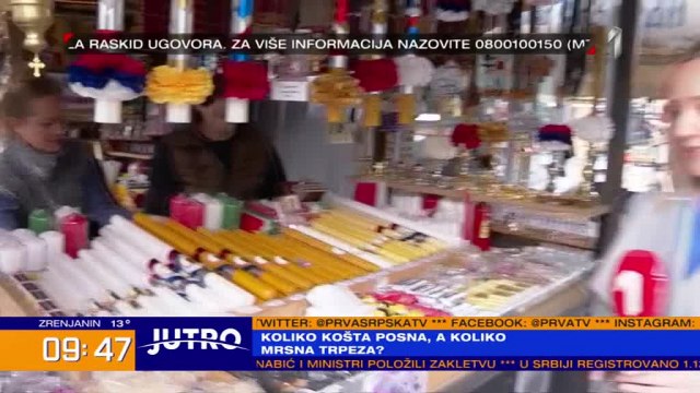 Da li je jeftinija posna ili mrsna slava? VIDEO - B92