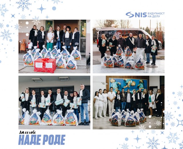 NIS donira paketiće za 225 prvorođenih beba u 2023. godini - B92