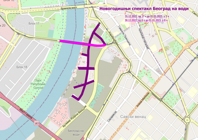 Detaljan plan i organizacija svečanog dočeka Nove godine u Beogradu ...