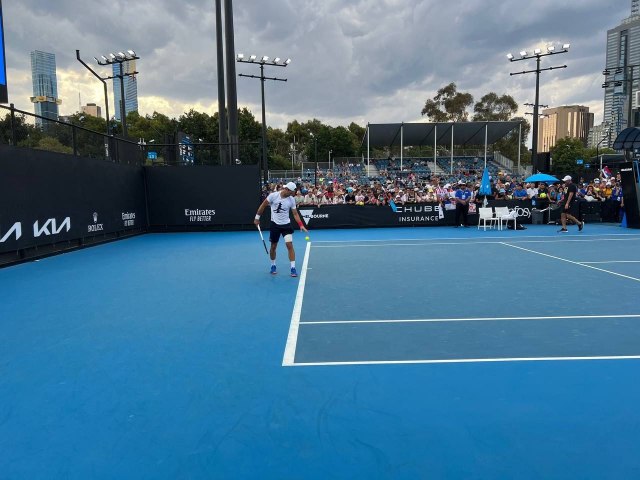 Đokovićeve poslednje pripreme pred nastup FOTO - B92 sport