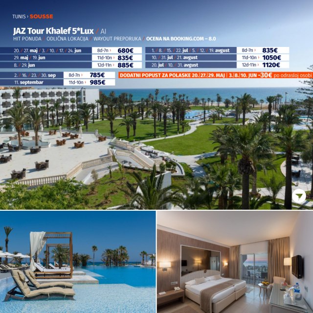 Nakon 10 godina ponovo Tunis sa Wayout-om – uvek povoljnije - 92Putovanja