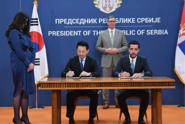 Vučić se sastao sa izaslanikom predsednika Republike Koreje, potpisan ...