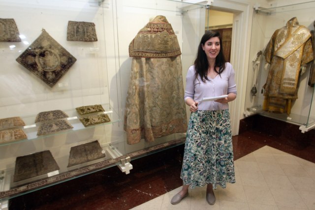 3D model odore Svetog kneza Lazara u Muzeju SPC pruža detaljan prikaz ...