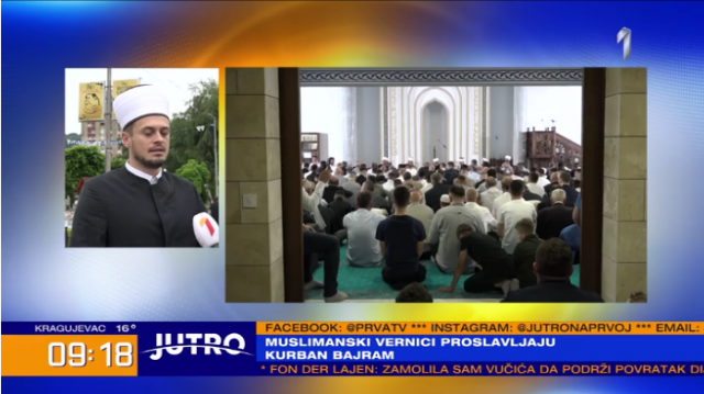Muslimanski vernici proslavljaju Kurban Bajram VIDEO - B92