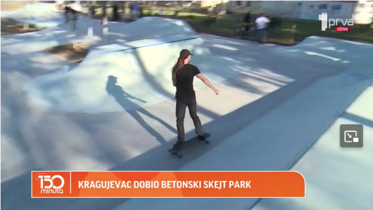 Otvoren najveći betonski skejt park u Srbiji VIDEO - Kragujevac ...