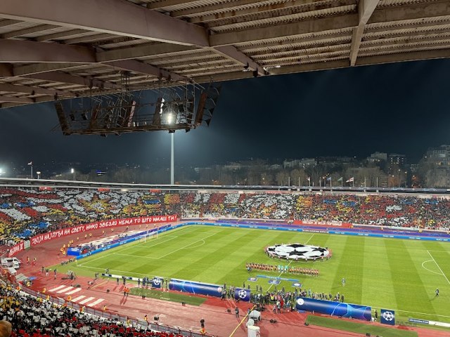 Ovako su Delije obojile "Marakanu" za meč sa Sitijem FOTO - B92 sport