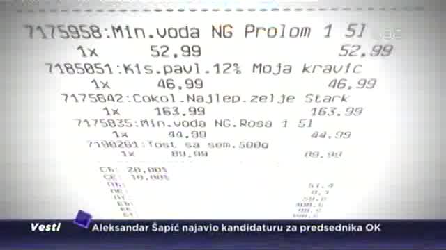 Kako izgleda pravi fiskalni račun? - B92